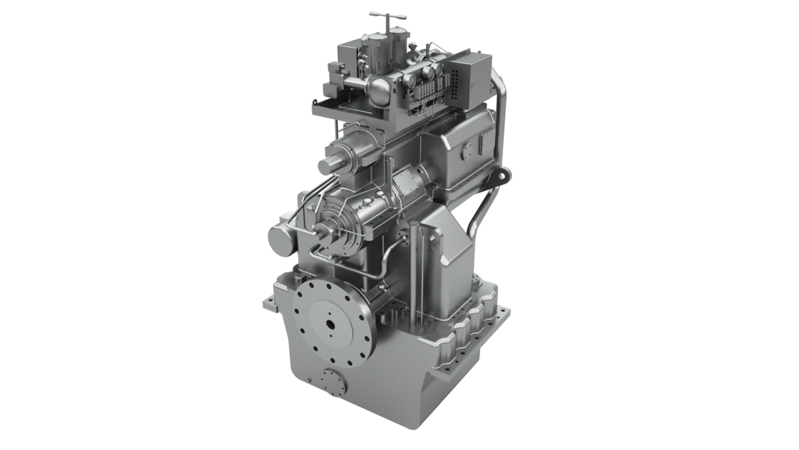 RSV single stage reduction gear unit - RENK
