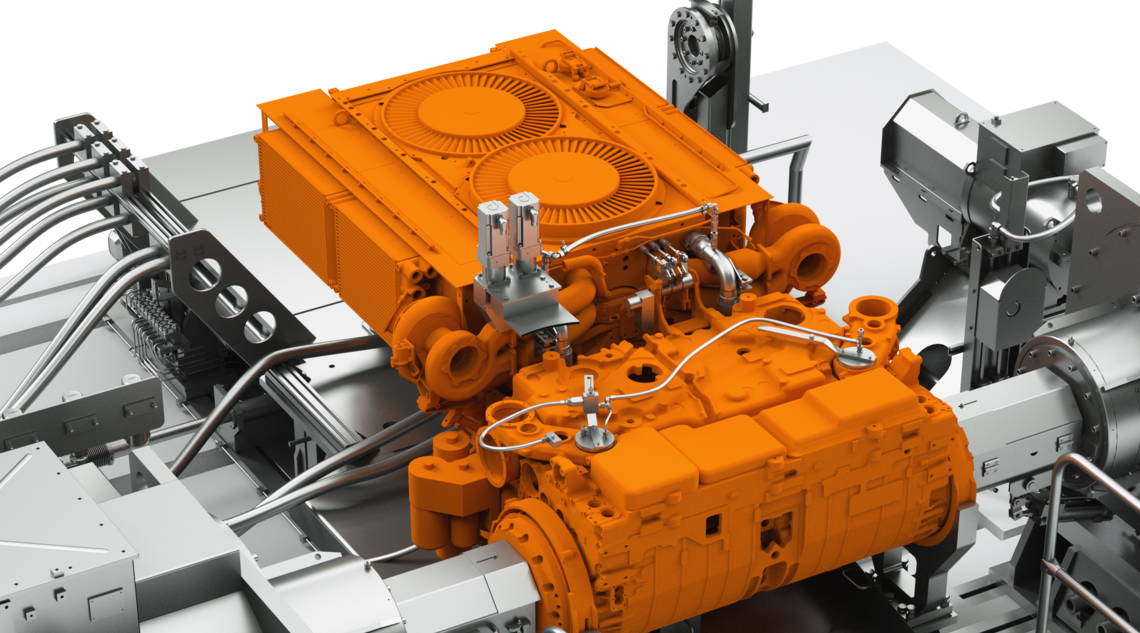 Powerpack Test Rigs for military vehicles - RENK