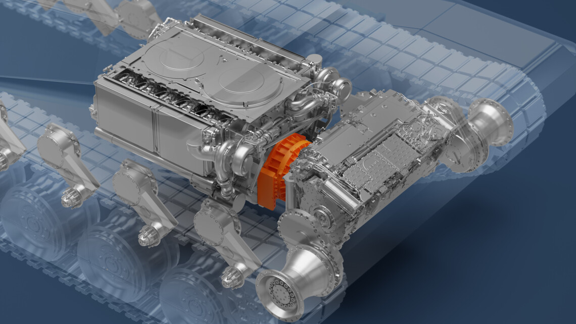 Hybride Antriebe für militärische Fahrzeuge - RENK