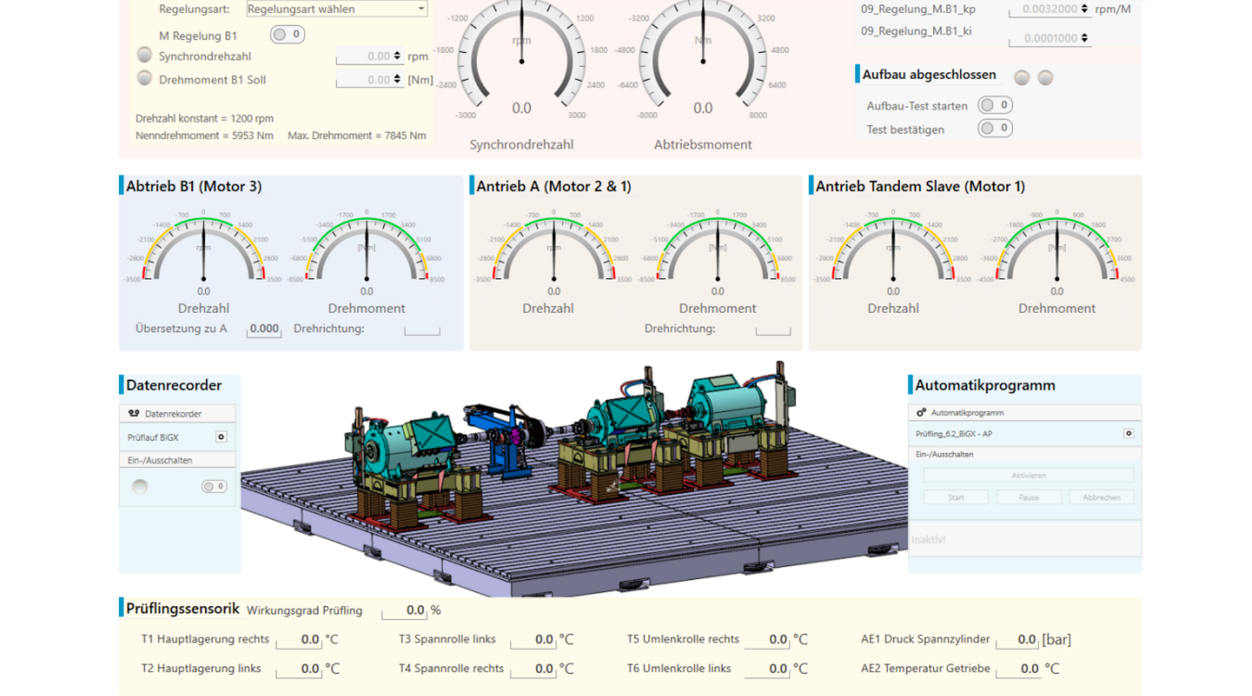 Test rigs for axles and couplings for agriculture - RENK