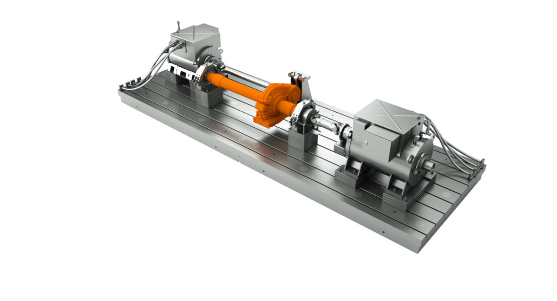 railway axle gear units test rig - RENK
