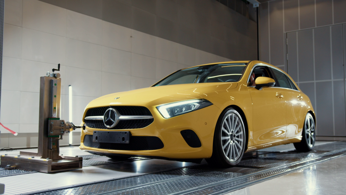 Expansion of the Mercedes-Benz vehicle development test field by two ...