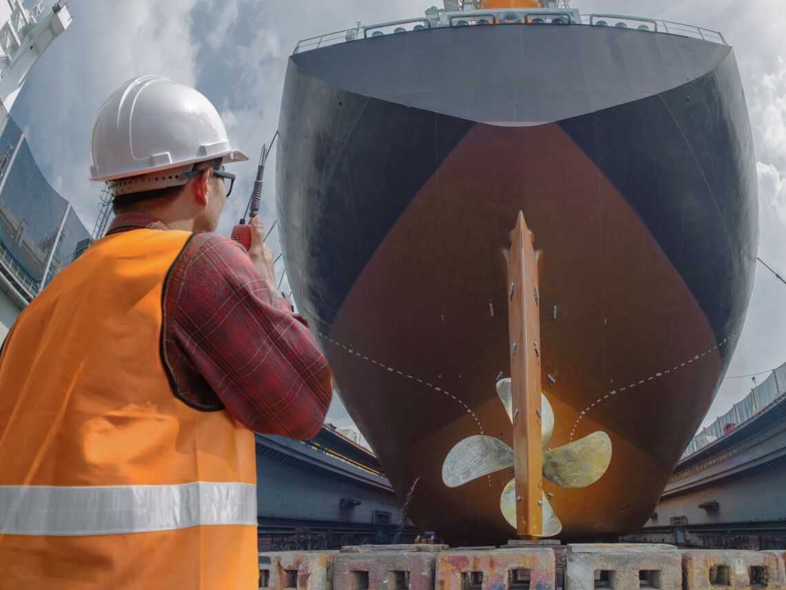 Front end shaft generator - compact and easy to install. - RENK