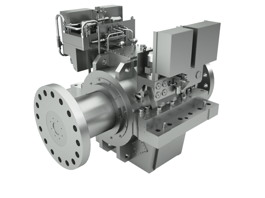 Driveshaft horizontal support bearings - RENK