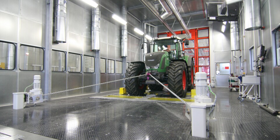 Function chassis dynos for agriculture - RENK