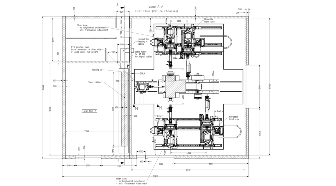 Hub-loading test rigs for tracked and wheeled vehicles - RENK
