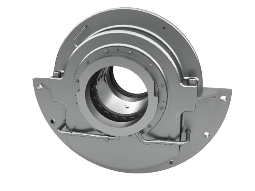 Driveshaft horizontal support bearings - RENK